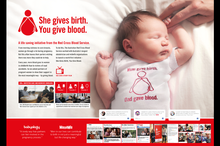 She Gives Birth, You Give Blood